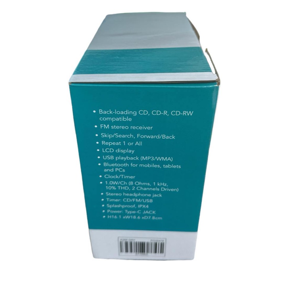 Like New Bergstrom Portable Rechargeable Waterproof CD/RADIO Player ...